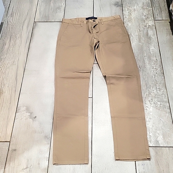 Zara | Pants | Zara Man Basic Khaki Slim Size 3 | Poshmark